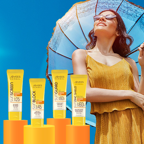 Sunscreen Range – Jovees Herbal