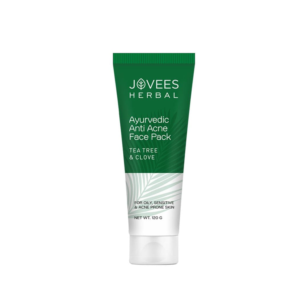 Jovees Antiseptic Anti Acne Face Pack With Tea Tree & Clove Extract ...