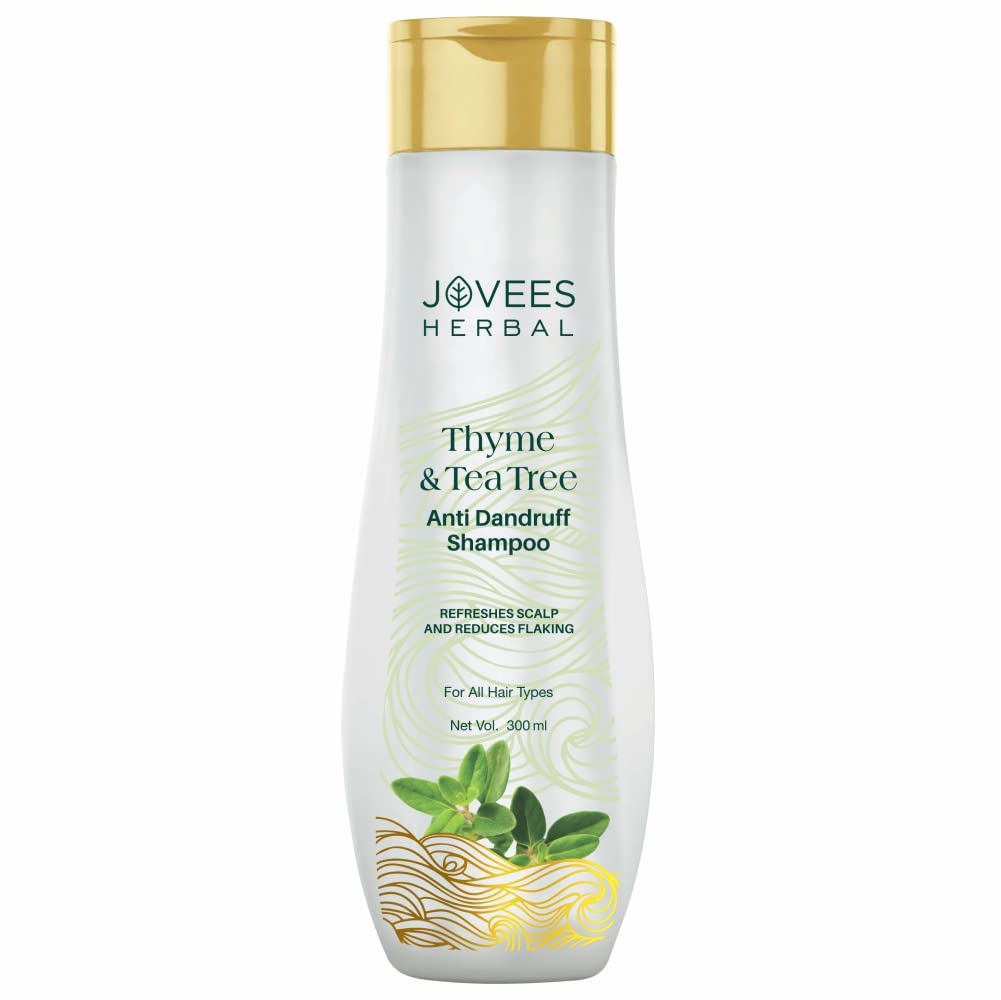 Jovees Thyme & Tea Tree Anti Dandruff Shampoo | All Hair Types – Jovees ...