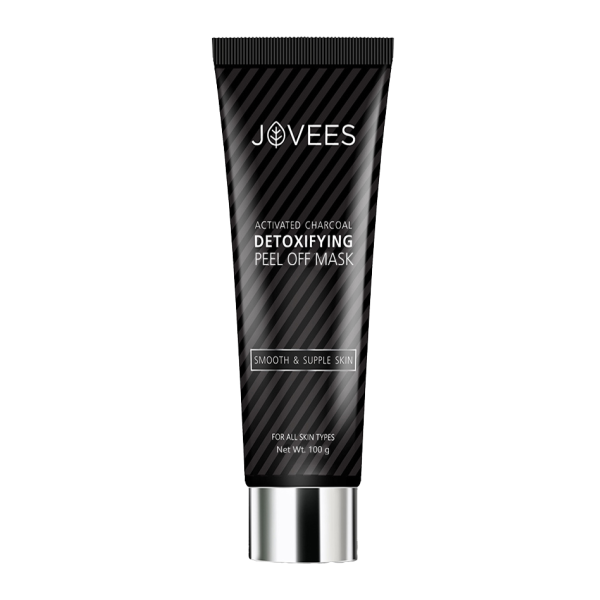 Jovees Activated Charcoal Detoxifying Peel Off Mask | Clarifies ...