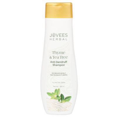 Jovees Thyme & Tea Tree Anti Dandruff Shampoo | All Hair Types – Jovees ...
